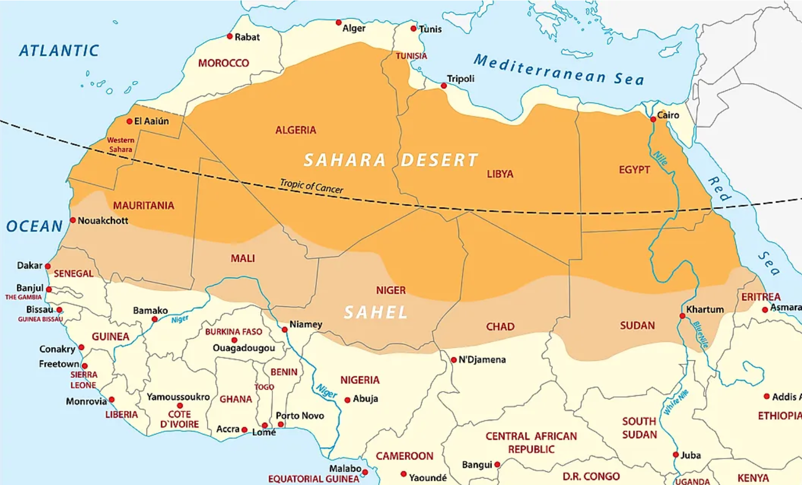 Inestabilidad y conflictividad en el Sahel – Mirada sobre la Historia